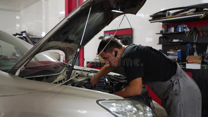 Auto Mechanic Installs LPG Reducer in Car for Gas Fuel System ...