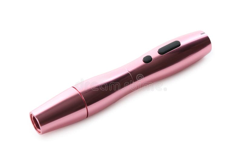 Professional Permanent Makeup Machine Isolated on White Stock Image ...