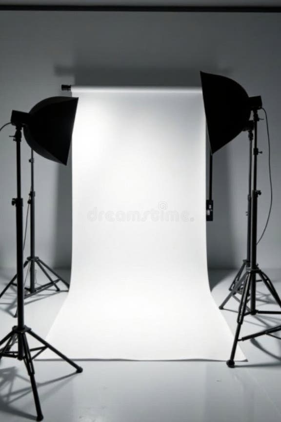 Professional Photo Studio Setup with Equipment, Professional, Backdrop ...
