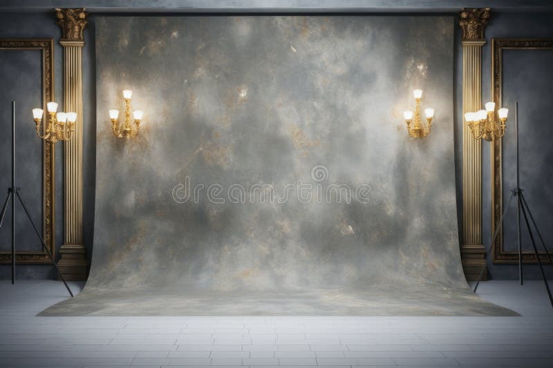 Professional Photo Studio Setup for Various Photography Projects Stock ...