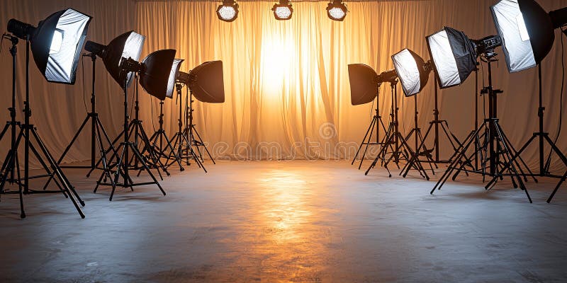 Studio Photography Setup Backdrop Lighting Equipment Photo Shoot AI ...