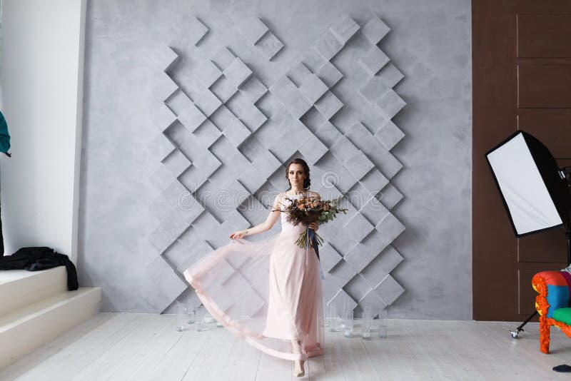 Brunette Model Photoshoot Behind Scene Stock Photos - Free & Royalty ...