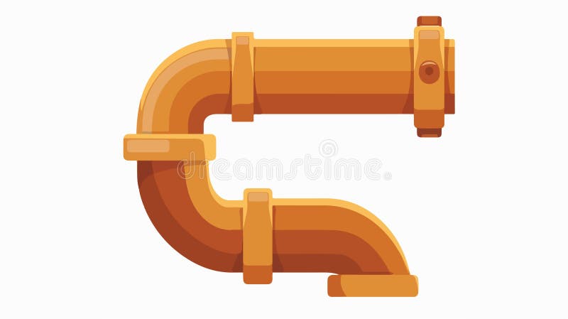 Professional Pipe Symbol Vector Illustration for Plumbing Projects and ...