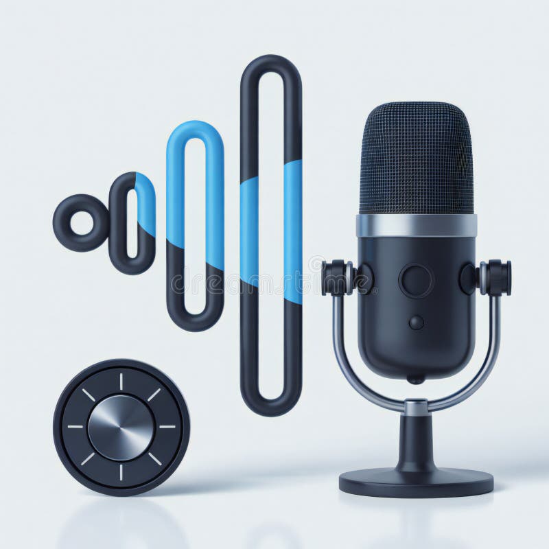 348 Illustration Lighting Microphone Stock Photos - Free & Royalty-Free ...