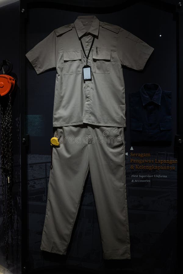 Professional Precision a Neatly Displayed Field Supervisor Uniform with ...