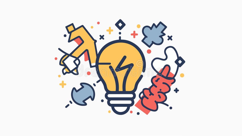 Professional Problem Solving Icon for Assessment Purposes Stock Vector - Illustration of idea ...