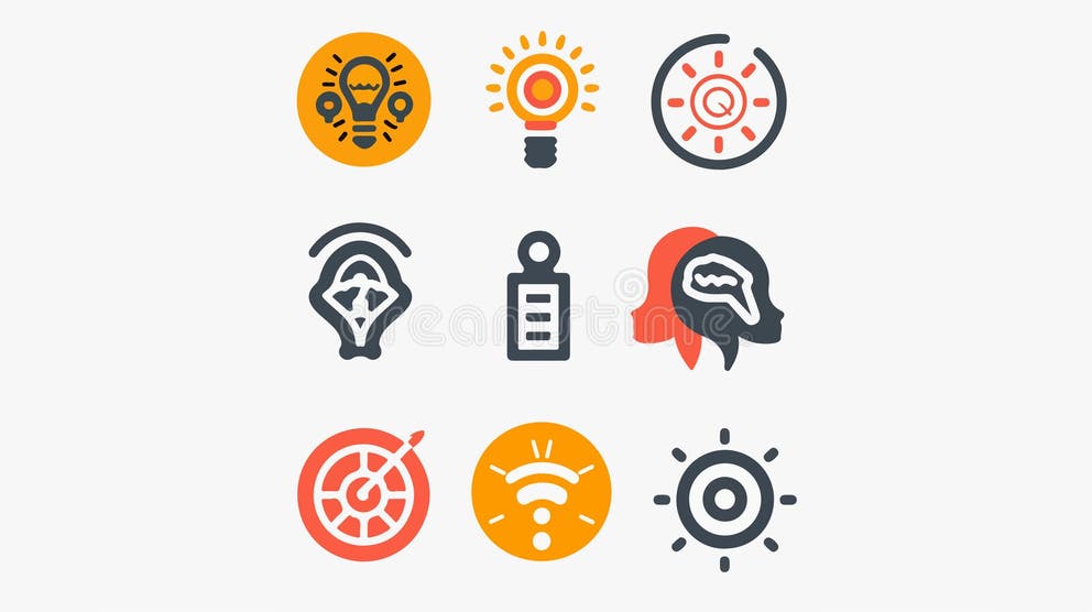 Professional Problem Solving Icon for Assessment Related Designs Stock Vector - Illustration of ...