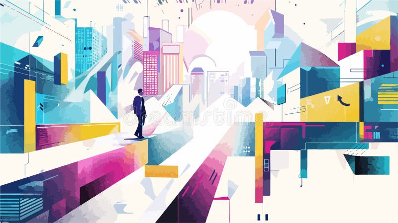 Professional it Project Management Abstract Vector Concept Stock Vector ...