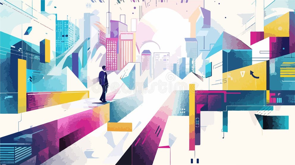 Professional it Project Management Abstract Vector Concept Stock Vector ...