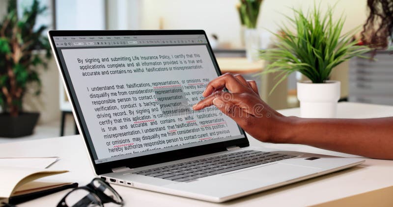 Professional Proofreading Service for Script Editing Stock Photo - Image of error, proofreading ...