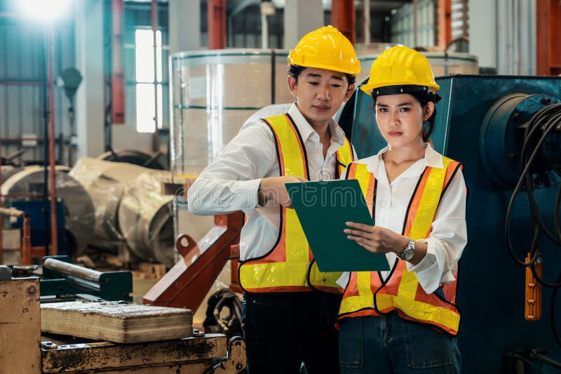 Professional Quality Control Inspector Conduct Safety Inspection ...