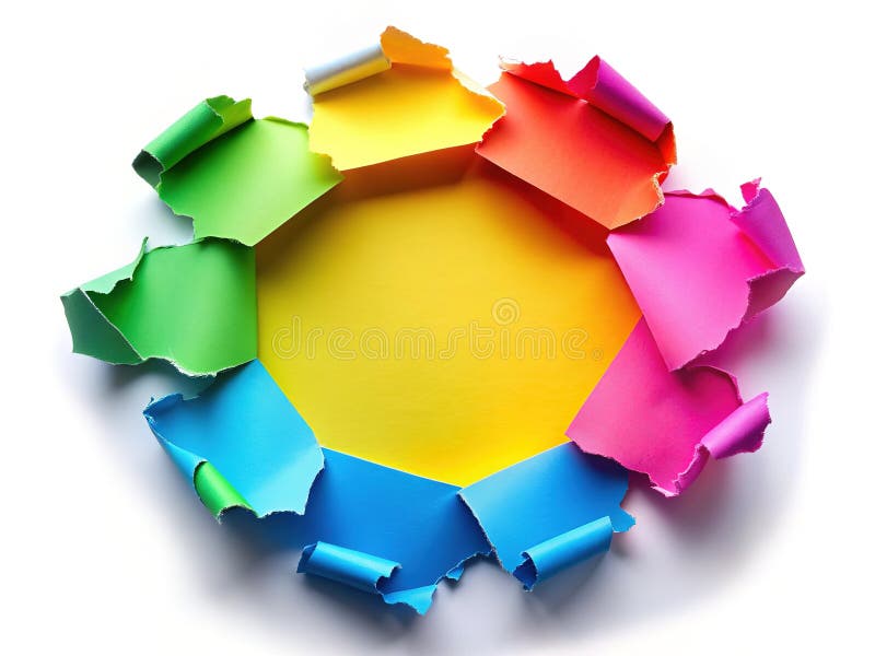 Professional Quality Ripped Paper Background Dramatic Visual for ...