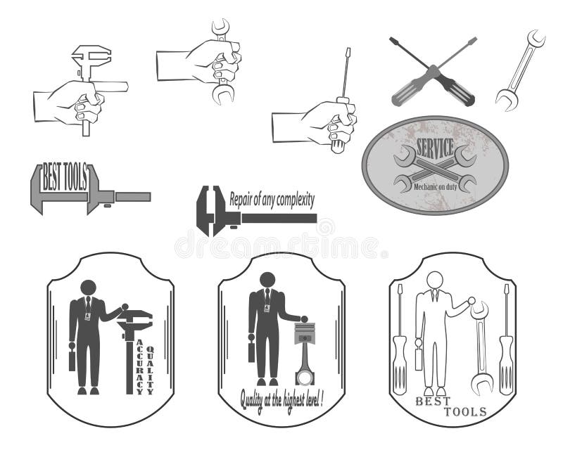 A Professional Quality Tool Chooses Stock Vector - Illustration of ...