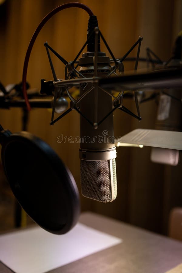 Professional Recording Studio with Technical Equipment Stock Photo ...