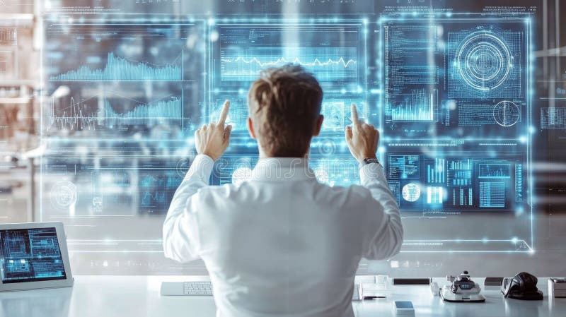 Regenerative Design Specialist Working in a Modern Workspace with ...