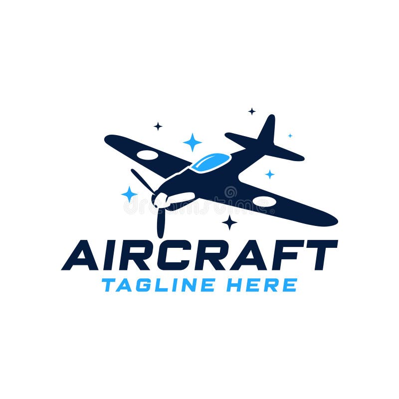 Professional Remote Control Airplane Logo Stock Illustration ...