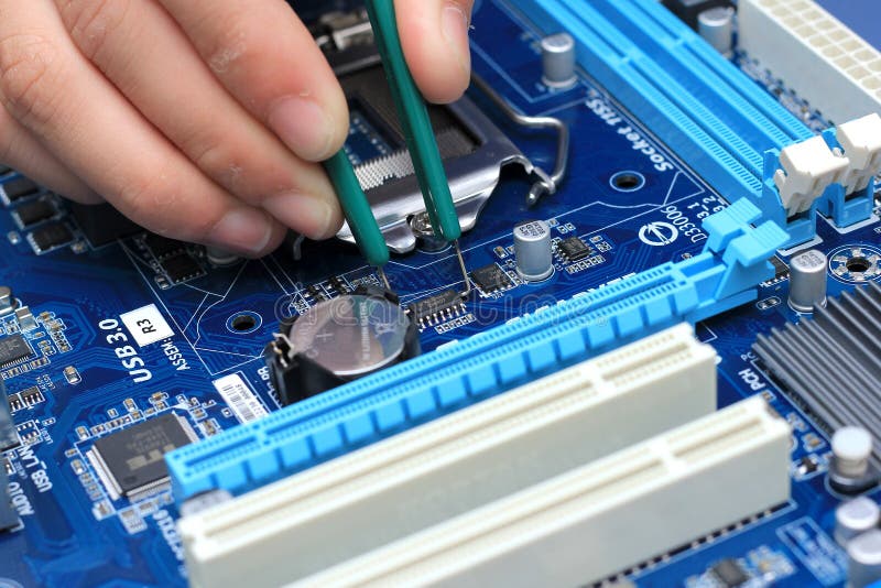 2,859 Computer Repair Installation Motherboard Stock Photos - Free ...