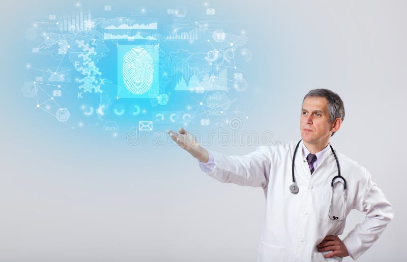 Professional Researcher with Stethoscope Stock Image - Image of doctor ...