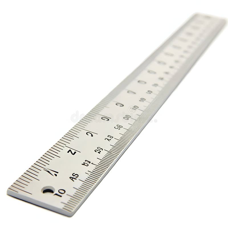 "Measurement Ruler Icon Isolated on White Background Stock Illustration ...