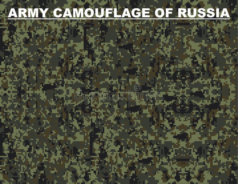 Professional Russian Army Pixel Camo for Your Production or Design ...