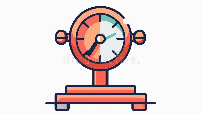 Professional Scale Icon for Assessment with Line Design Stock Vector ...
