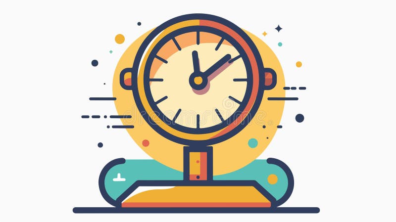 Professional Scale Icon for Assessment with Line Design Stock Vector ...