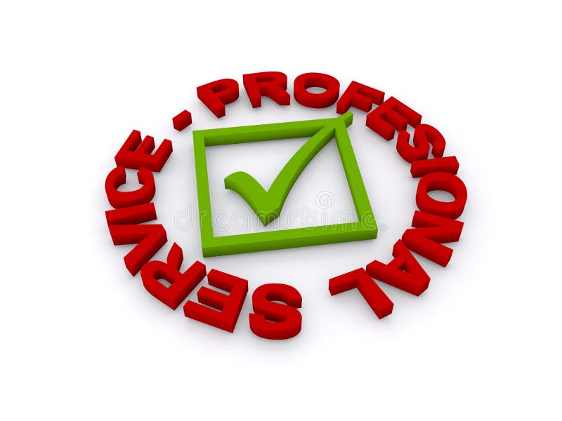 Professional Service Black Vector Concept Icon. Professional Service ...