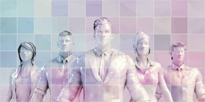 Professional Services Concept Stock Illustration - Illustration of ...