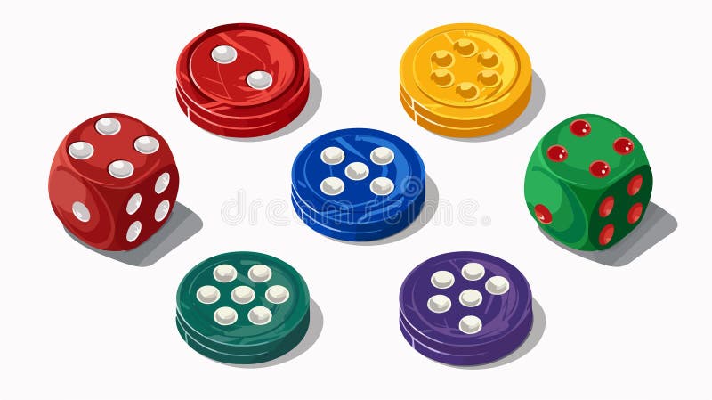Board Game Counters Stock Illustrations – 47 Board Game Counters Stock ...