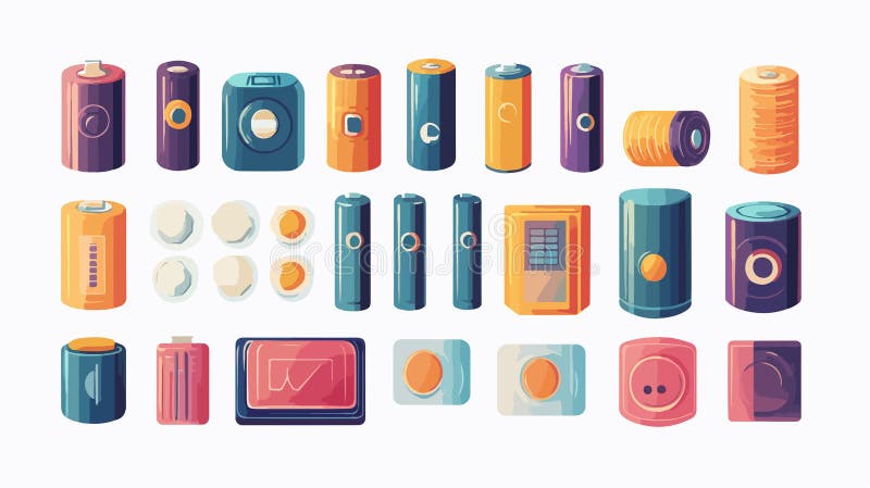 Professional Set of Metal Batteries Button Cell Accumulators for ...