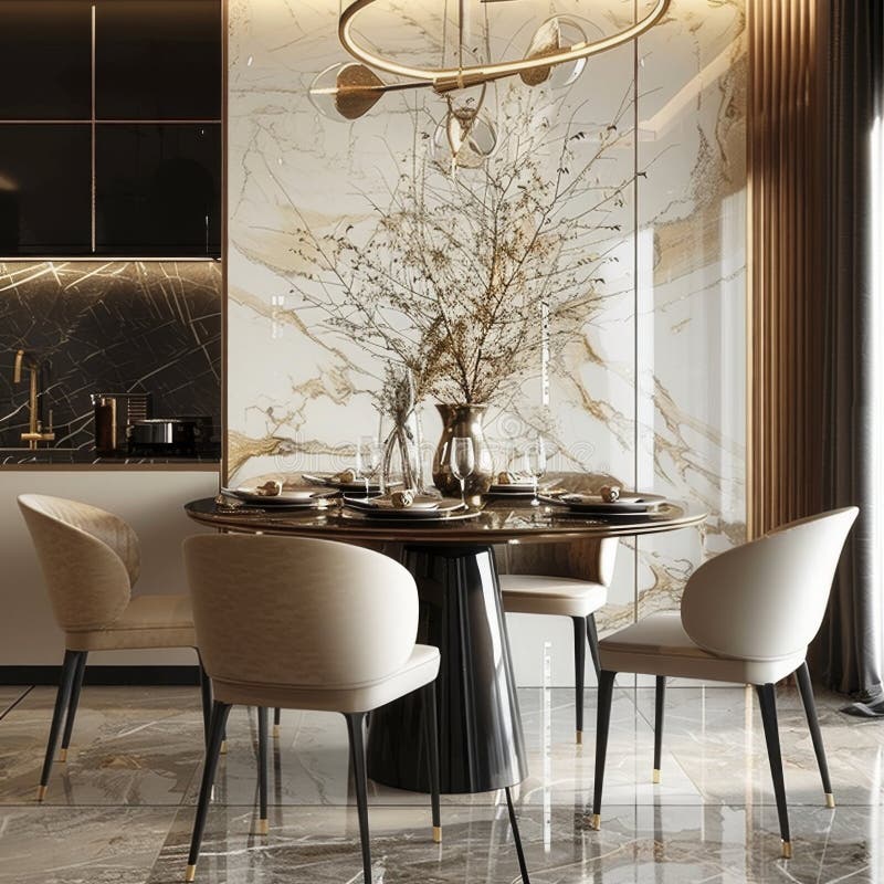 Professional Setup with an Elegant Layout Pattern. Stock Illustration ...