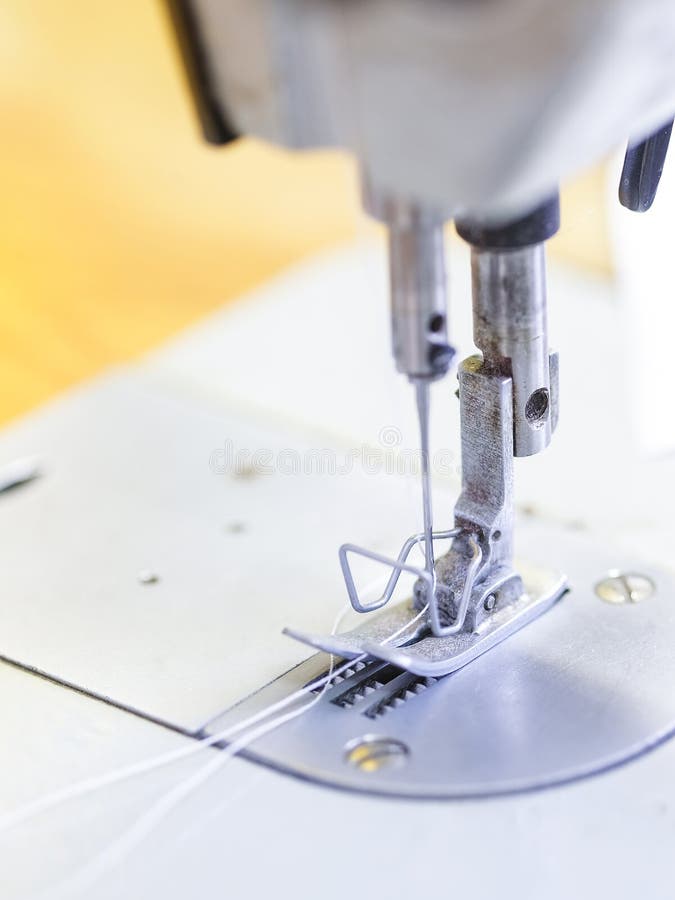 Professional Sewing Machine Stock Photo - Image of fabric, mill: 100380056