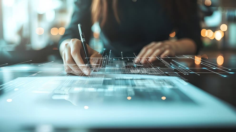 Innovative Tech Development Office Modern Business Processes in ...