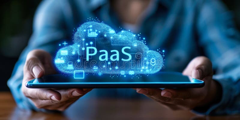 Professional Showcasing Cloud Computing Concept of Platform As a ...