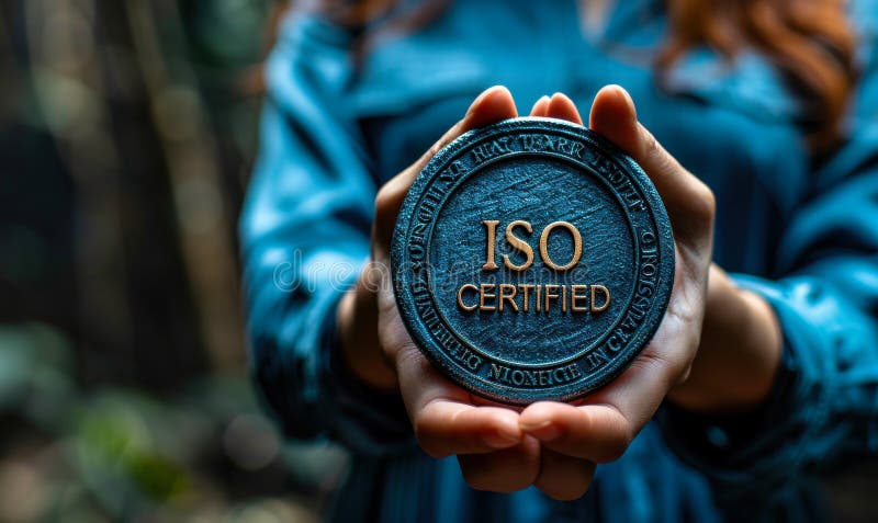Professional Showcasing ISO Certification Emblem As a Commitment To ...