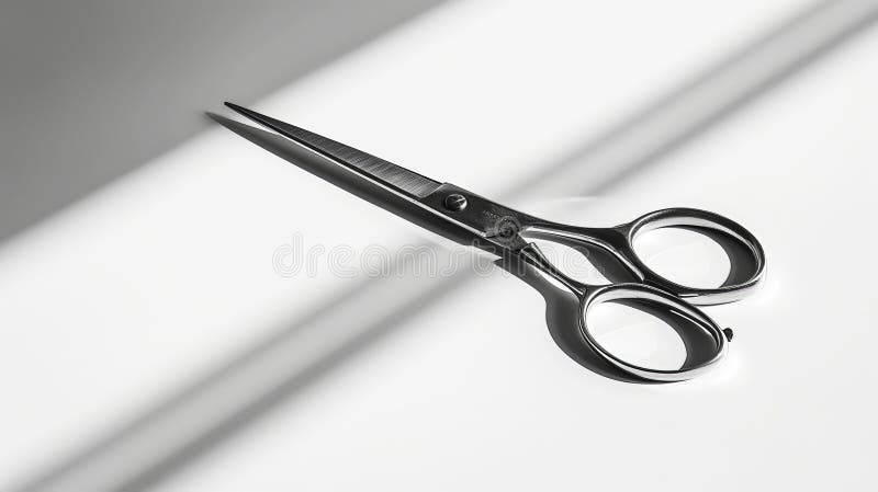 Professional Silver Scissors with Ultra-Sharp Blade for Precise Cutting ...