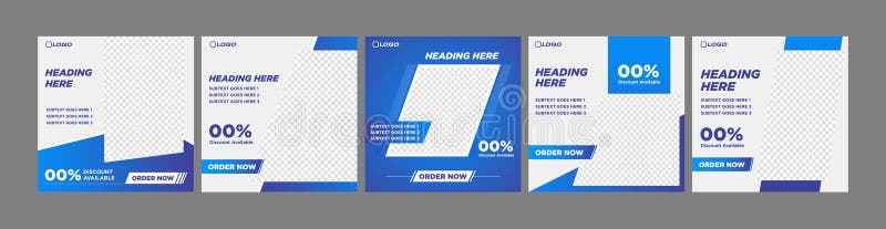 Professional Social Media Design Template - Square Banner and Post ...