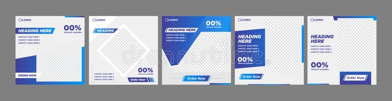 Professional Social Media Design Template - Square Banner and Post ...