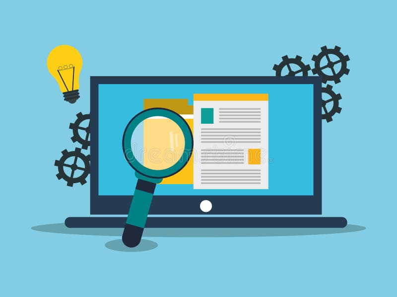 Professional Solution Technology Design Stock Vector - Illustration of ...