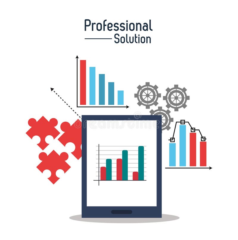 Professional Solution Technology Design Stock Vector - Illustration of ...