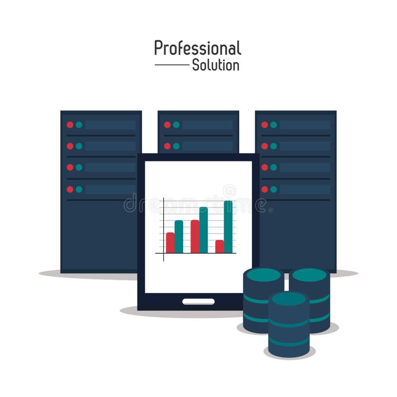 Professional Solution Technology Design Stock Vector - Illustration of ...