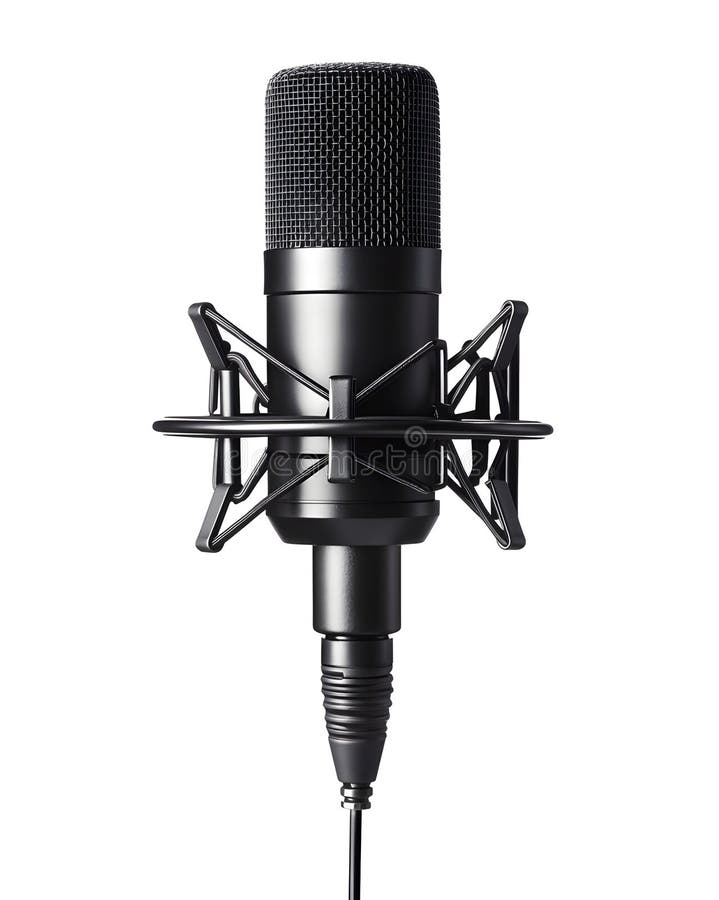 Premium Professional Sound Microphone for Studio Recording Stock Photo ...