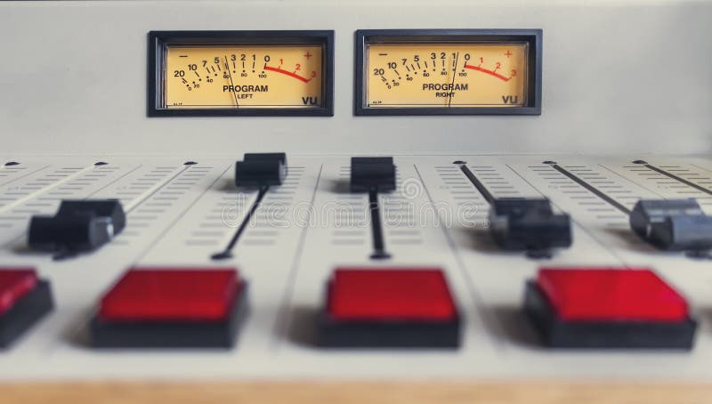 Professional Sound mixer stock image. Image of music - 210761265