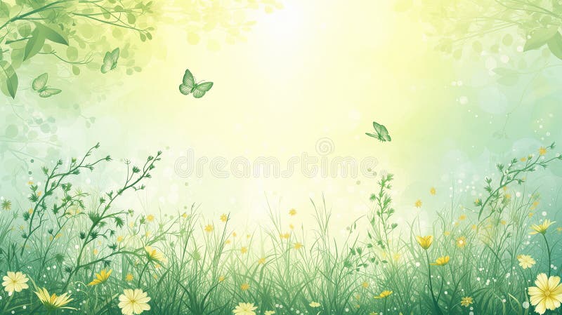 Professional Spring and Summer Background. for Presentations and ...