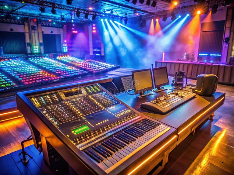 Professional Stage Lighting Control Console Comprehensive Control Desk ...