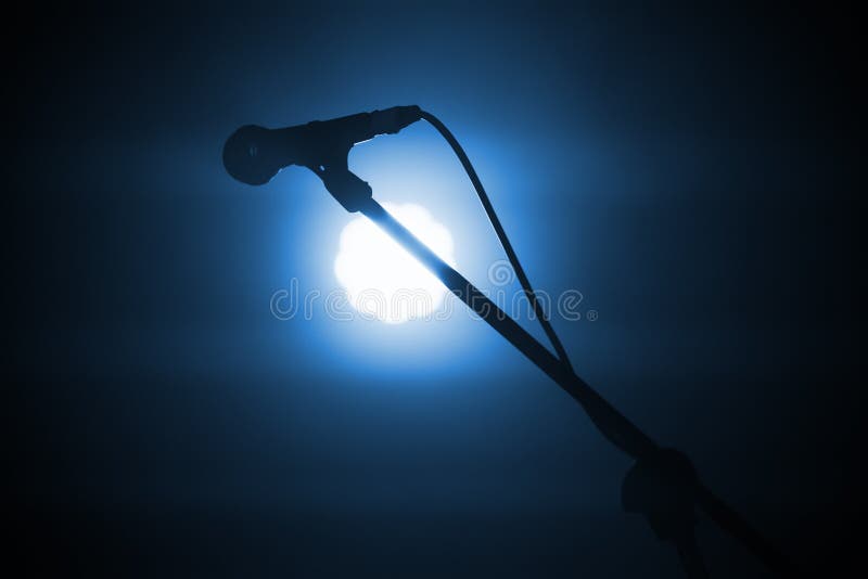 Professional Stage Lighting Equipment Ready for Operation Stock Image ...