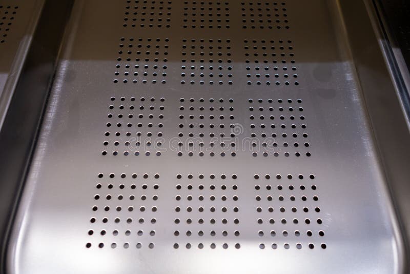 Professional Stainless Steel Cookware. Kitchen Trays and Molds. Stock ...