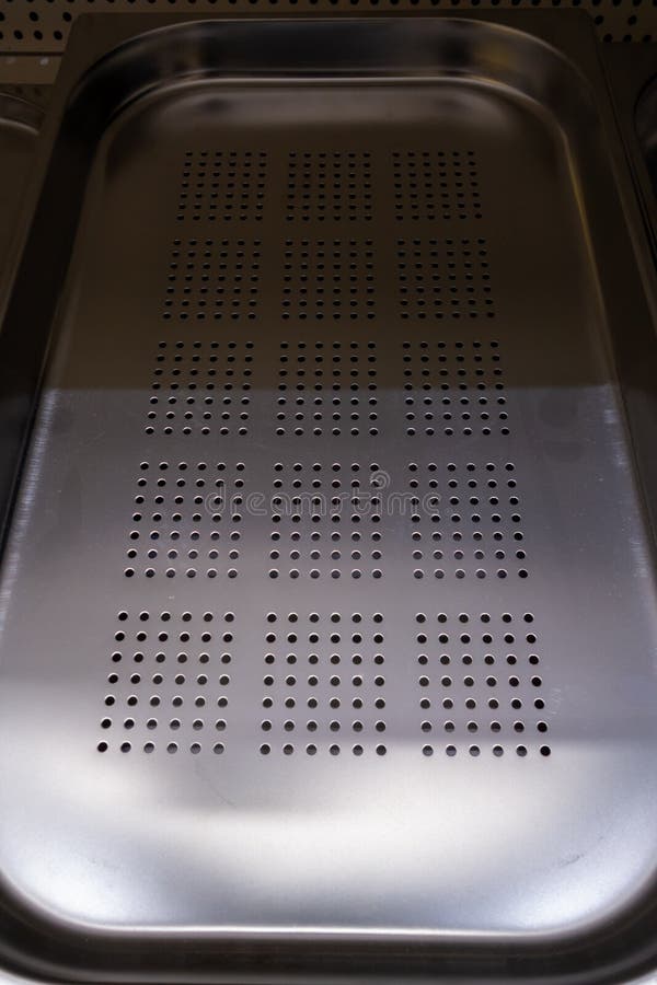 Professional Stainless Steel Cookware. Kitchen Trays and Molds. Stock ...