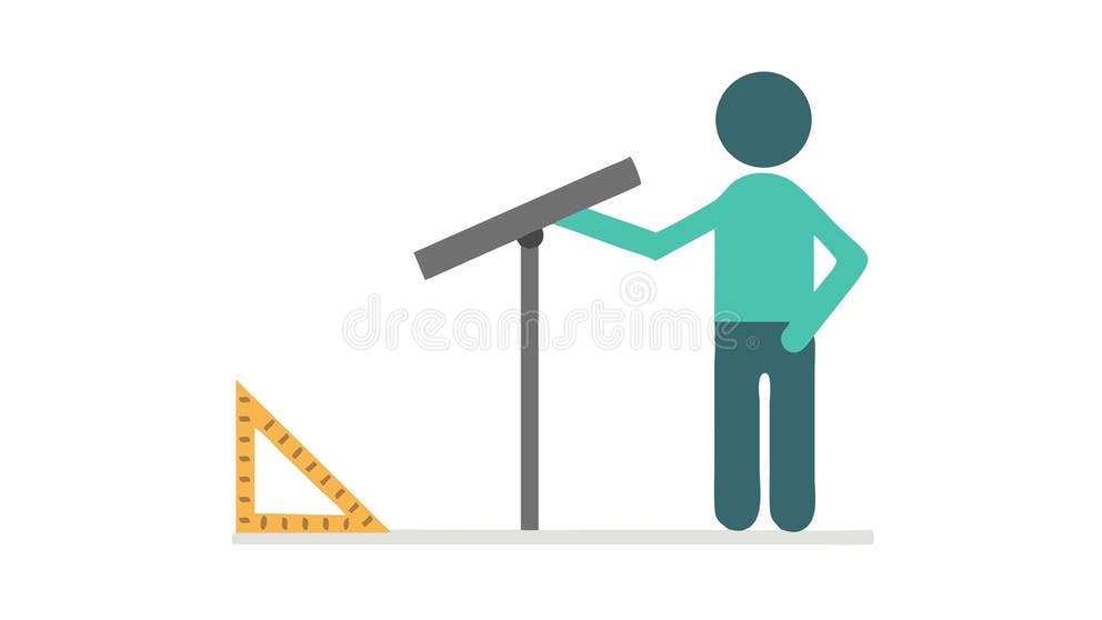 Professional Standing Draft, Precision Design Work, Vector Design Generative AI Stock Vector ...