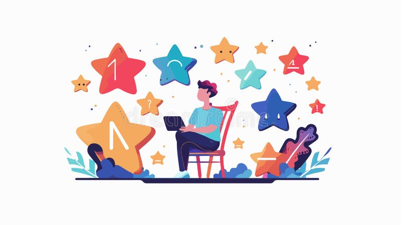 Professional 1 Star Review Template for Negative Feedback Stock Vector ...